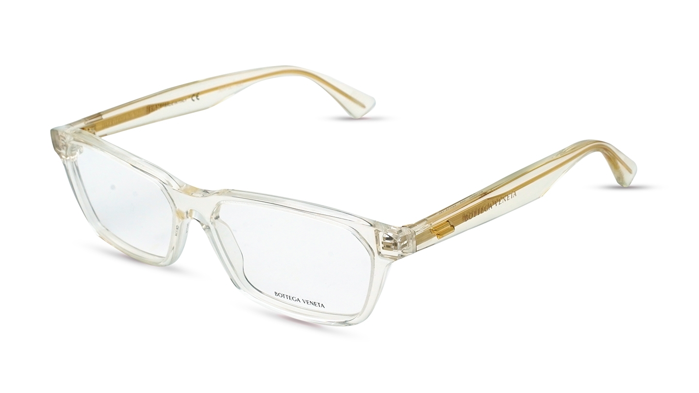 Bottega Veneta Women Rectangle Havana Eyeglass