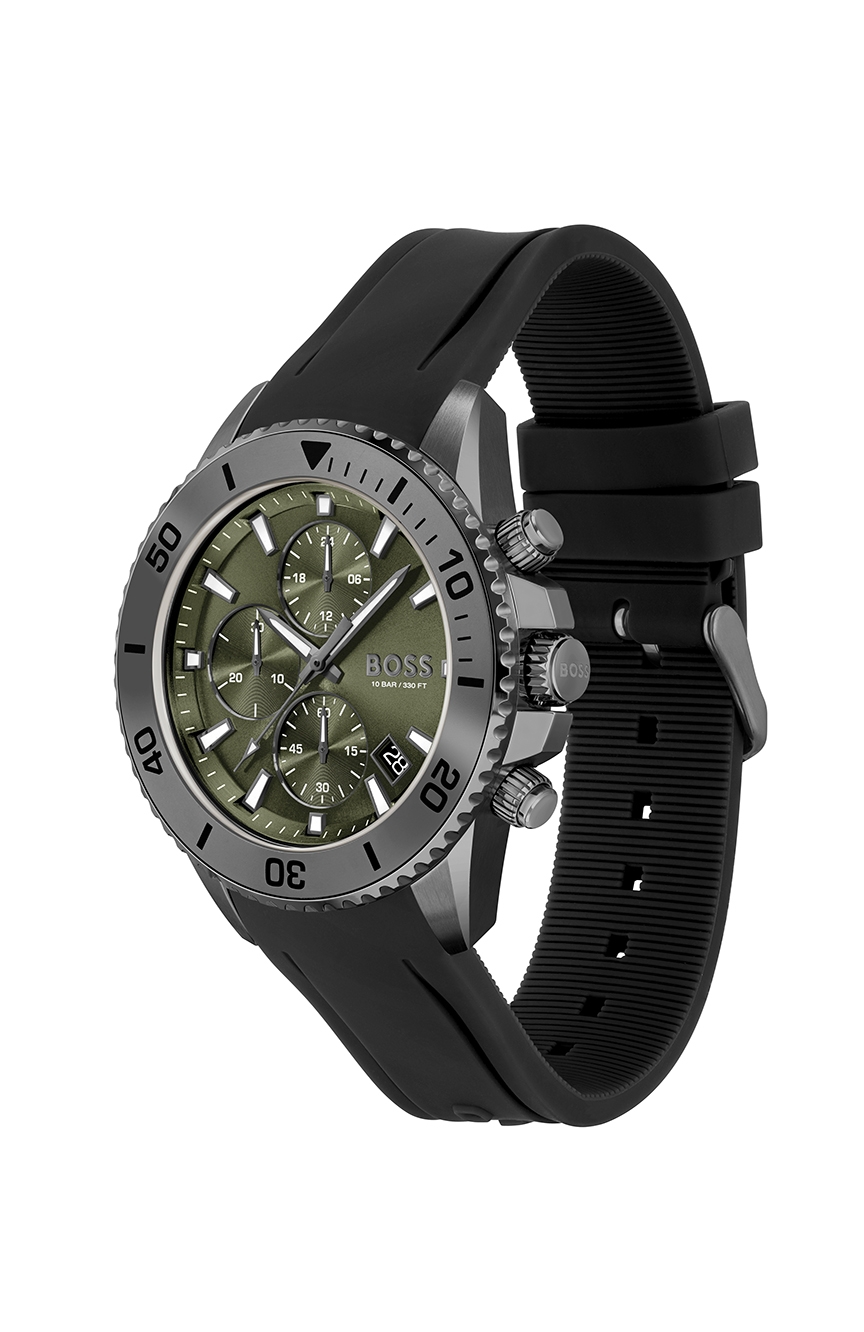 Boss BOSS MENS QUARTZ SILICONE WATCH - 1513967 | RivoliShop.com