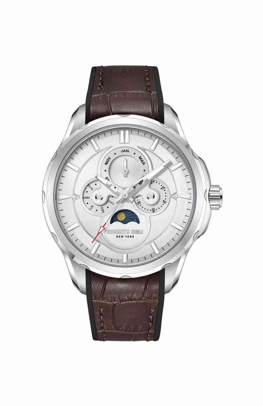 Kenneth Cole Kenneth Cole Mens Silicone Quartz Watch KCWGQ0015805 ...