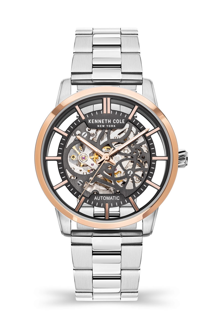 Kenneth Cole Kenneth Cole Mens Fashion Stainless Steel Automatic Watch ...