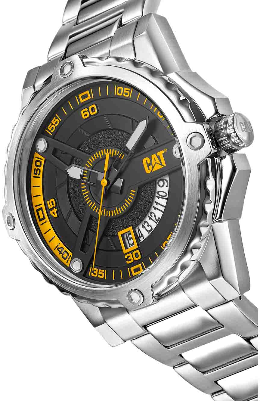 Cat Men Quartz Stainless Steel Watch | RivoliShop.com