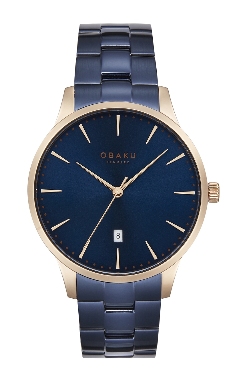 Obaku Men Analog Stainless Steel Watch | RivoliShop.com
