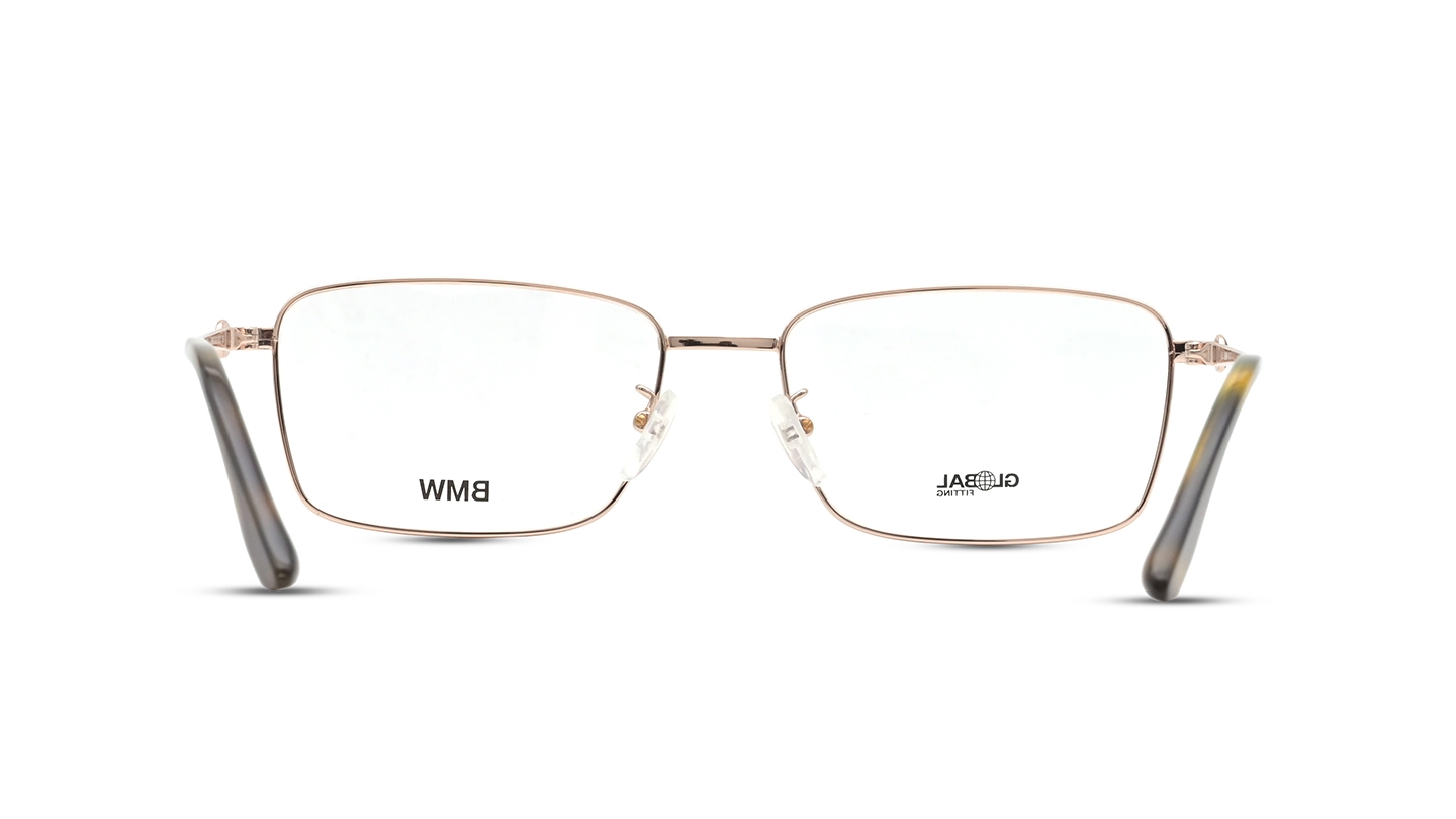 BMW Men Rectangle Matte Black Optical Frames | RivoliShop.com