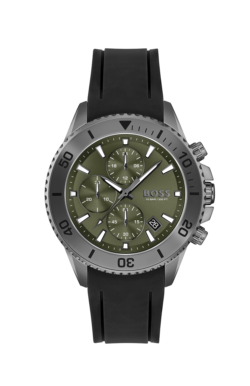 Boss BOSS MENS QUARTZ SILICONE WATCH - 1513967 | RivoliShop.com