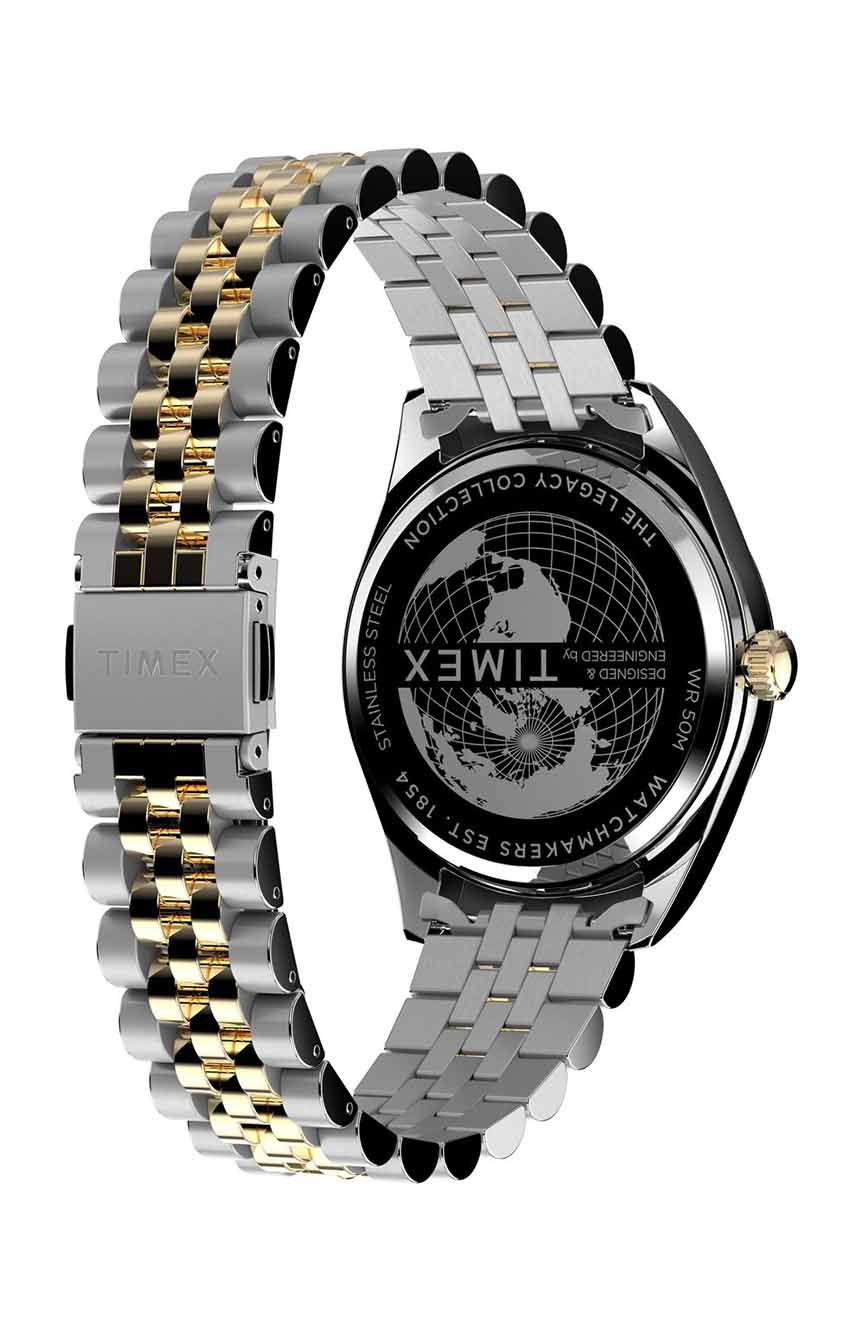 Timex Timex Legacy 41mm Stainless Steel Bracelet Watch | RivoliShop.com
