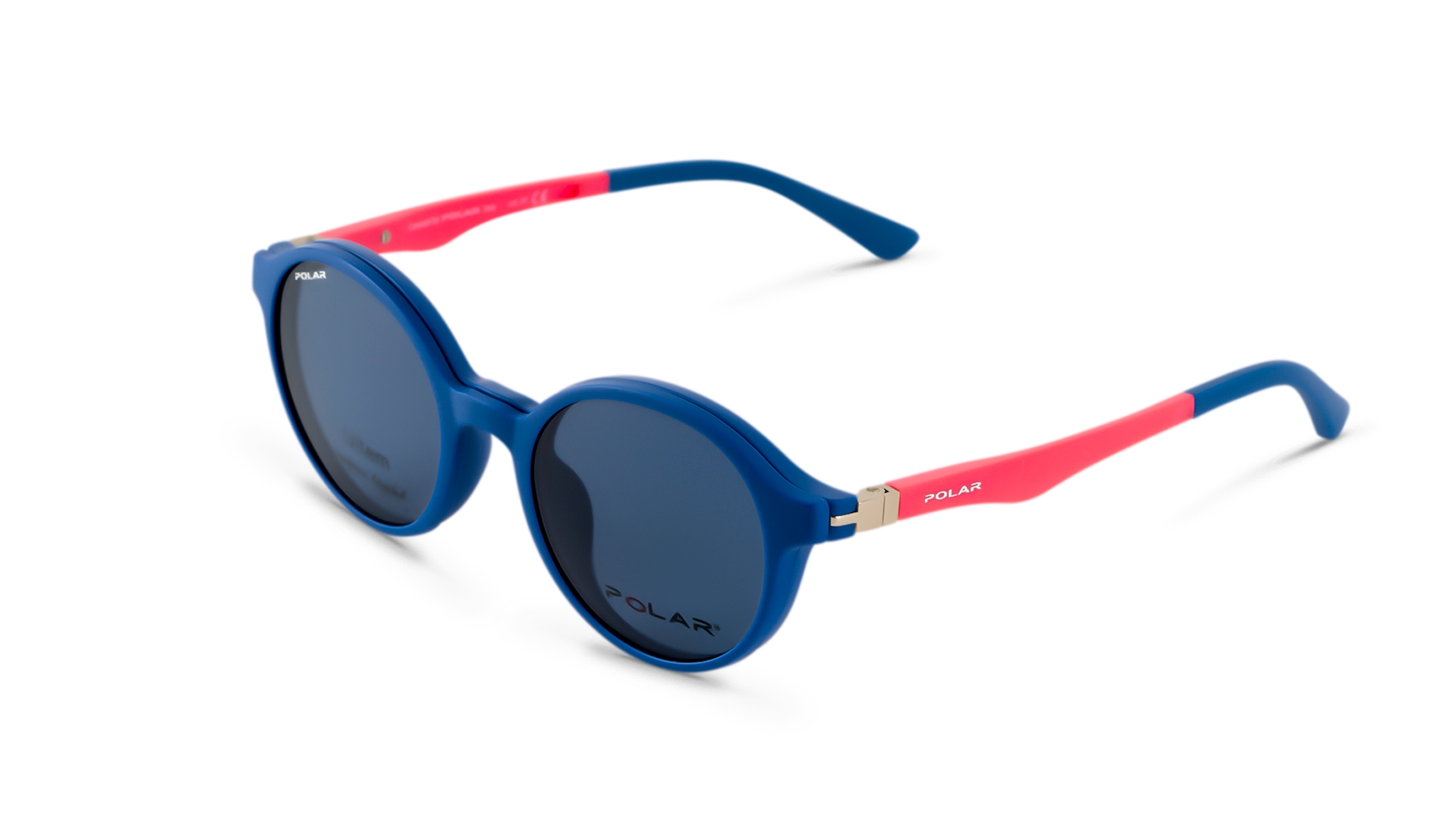 Polar Unisex Round Matte Blue Eyeglass | RivoliShop.com
