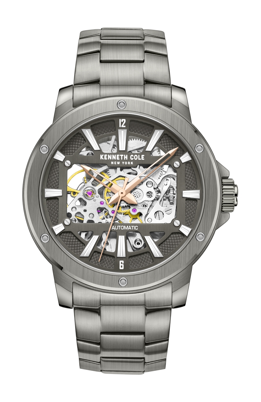 Kenneth Cole Kenneth Cole Mens Fashion Stainless Steel Automatic Watch ...