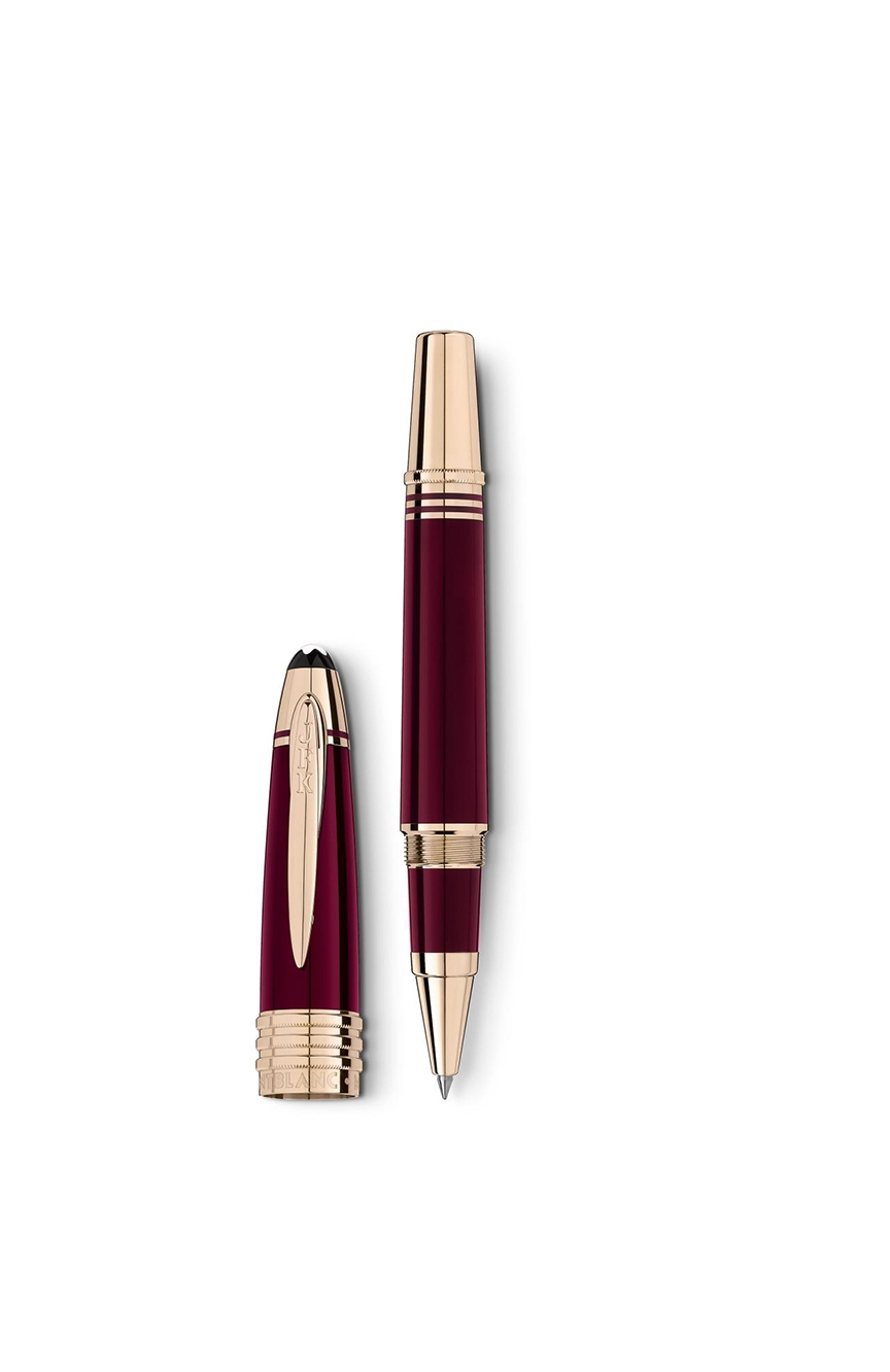 Montblanc John F. Kennedy Special Edition Burgundy Rollerball ... Montblanc John F. Kennedy Special Edition Burgundy Rollerball ...