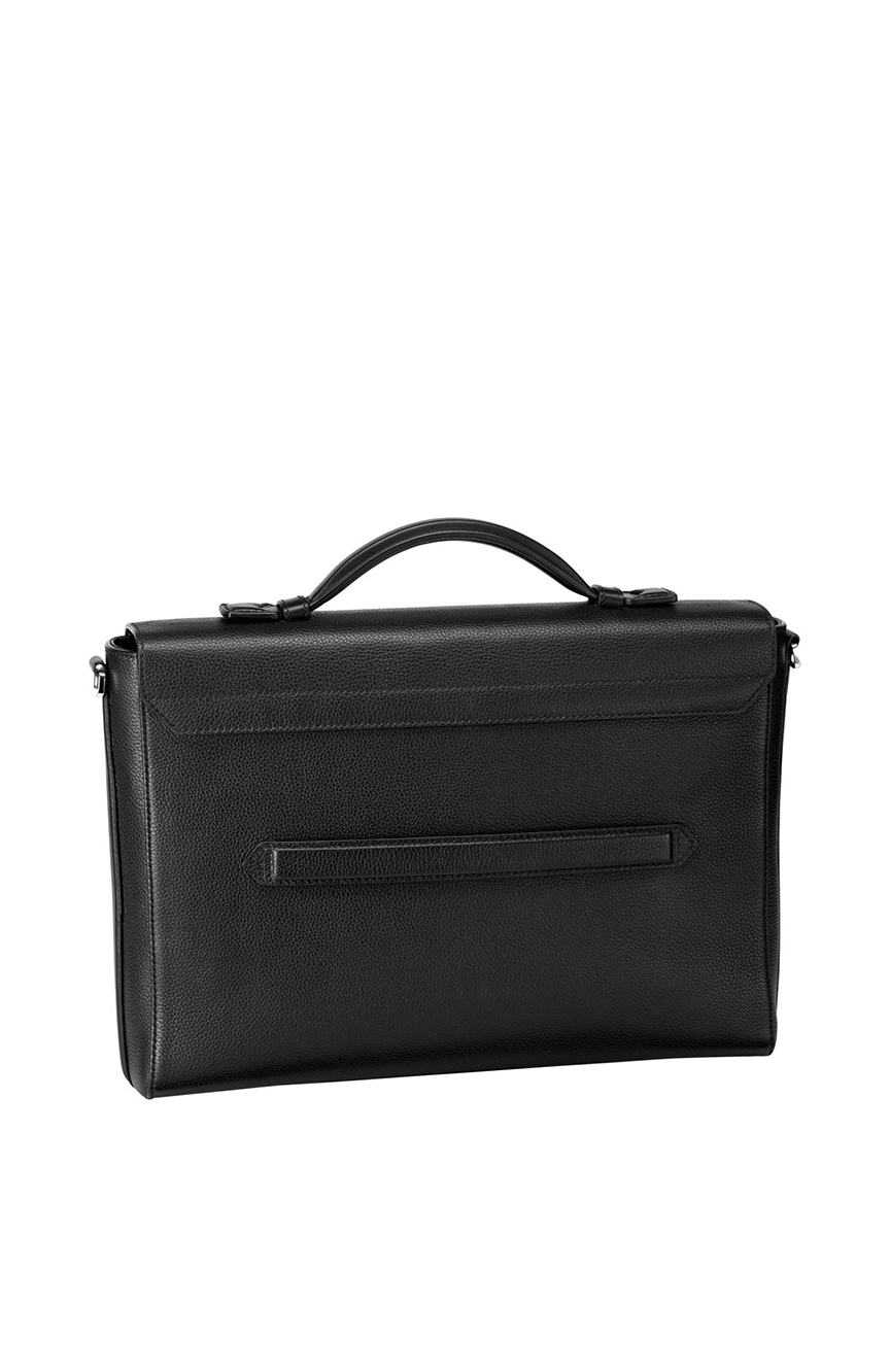 Montblanc Meisterstuck Soft Grain Single Gusset Briefcase | RivoliShop.com