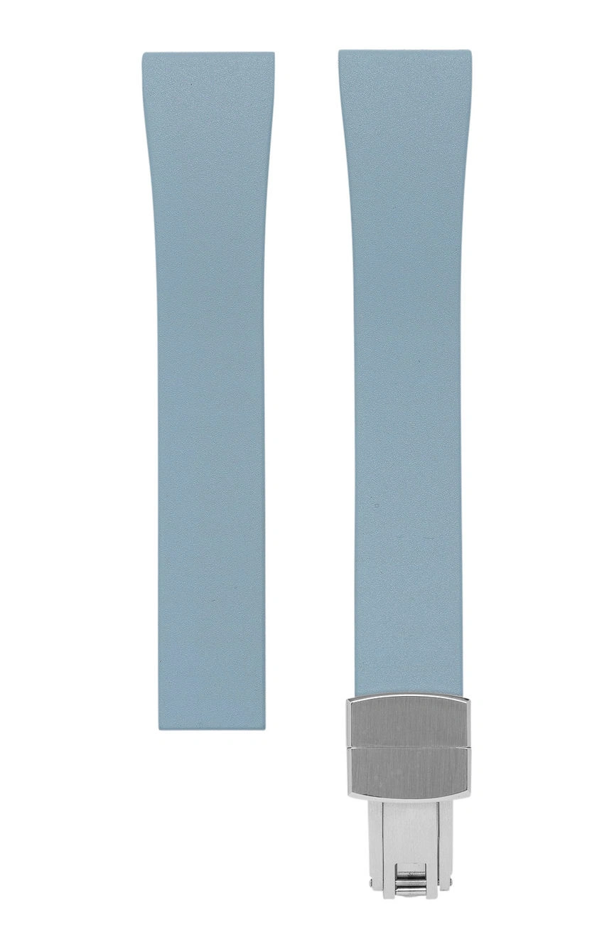 Delugs Rubber - Baby Blue Pilot Rubber CTS Strap | RivoliShop.com
