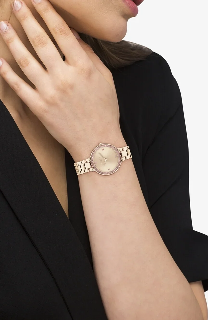 Coach COACH WOMENS QUARTZ STAINLESS STEEL WATCH - 14504126 | RivoliShop.com