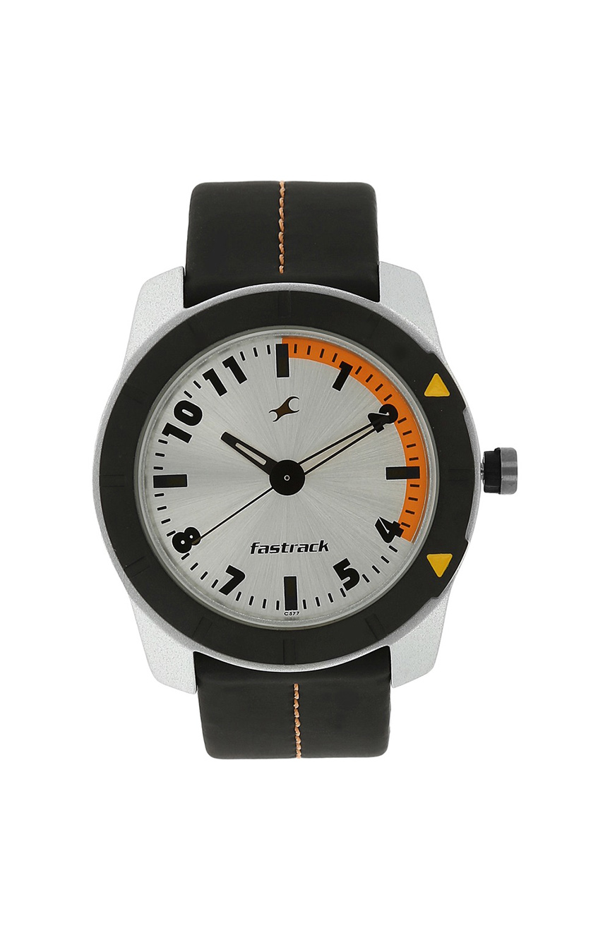 Fastrack Men's Quartz Leather | RivoliShop.com