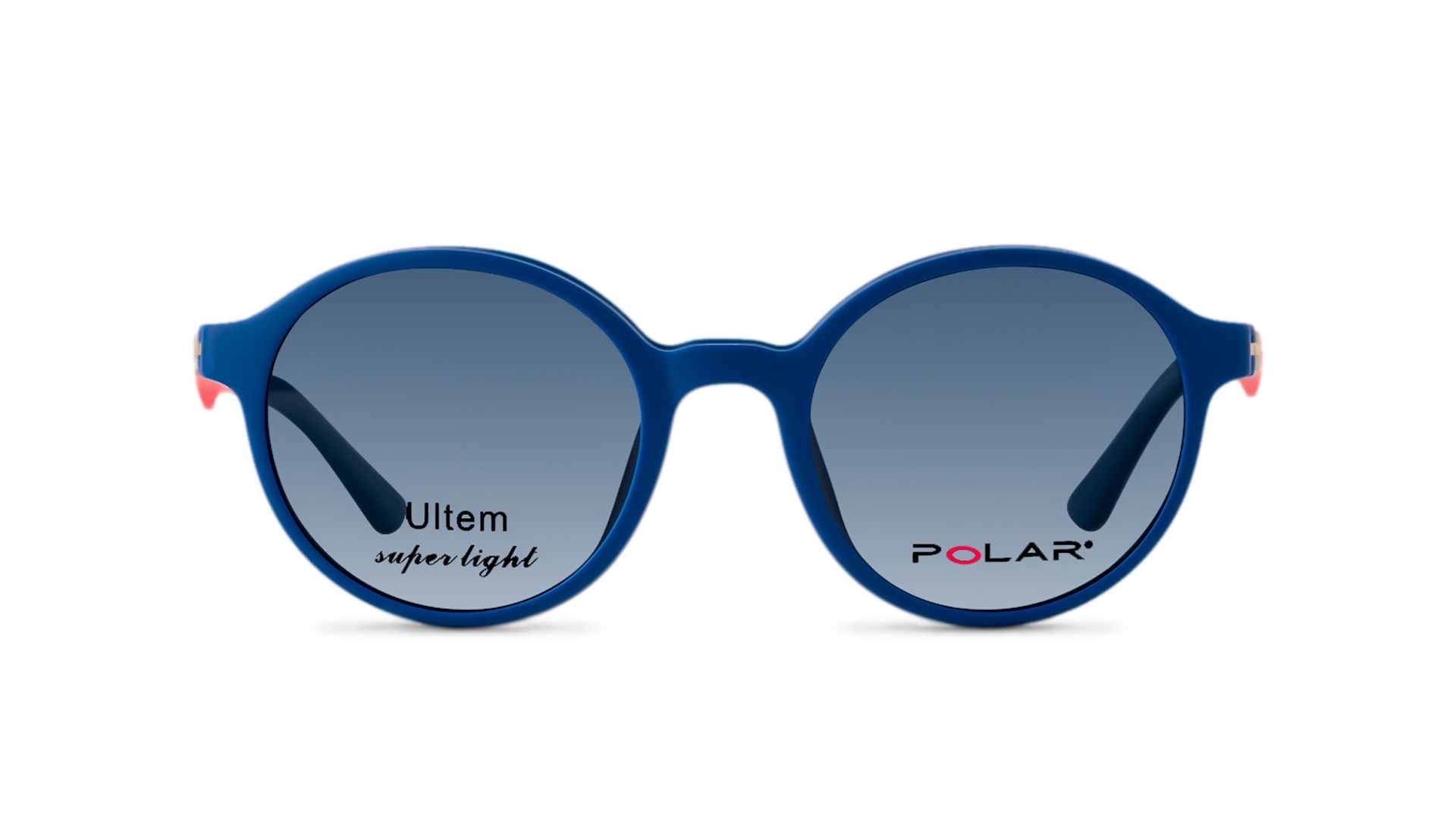Polar Unisex Round Matte Blue Eyeglass | RivoliShop.com