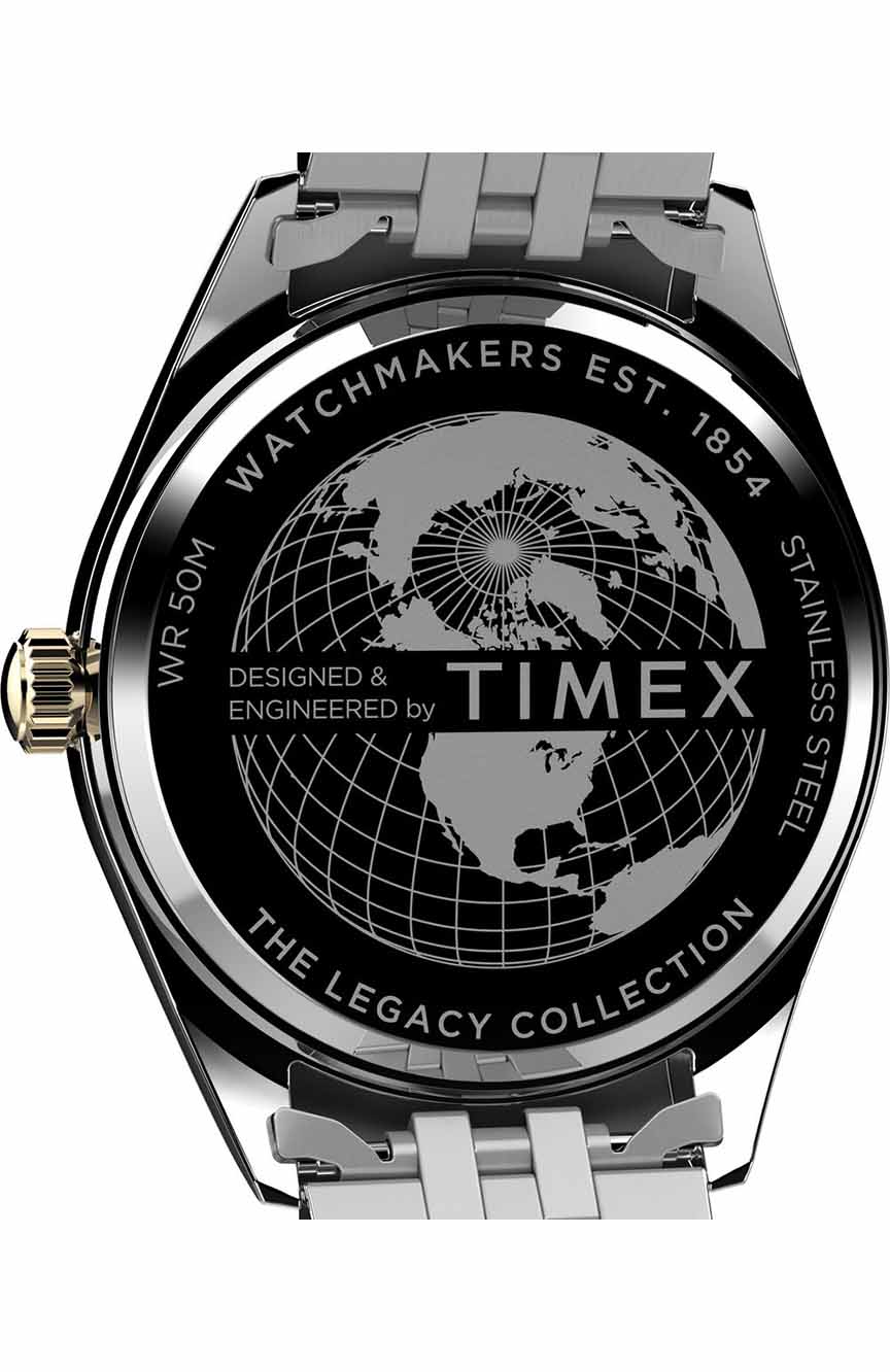 Timex Timex Legacy 41mm Stainless Steel Bracelet Watch | RivoliShop.com