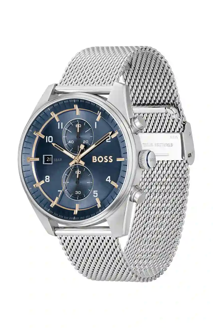Boss Boss Mens Skytraveller Quartz 1514149 | RivoliShop.com