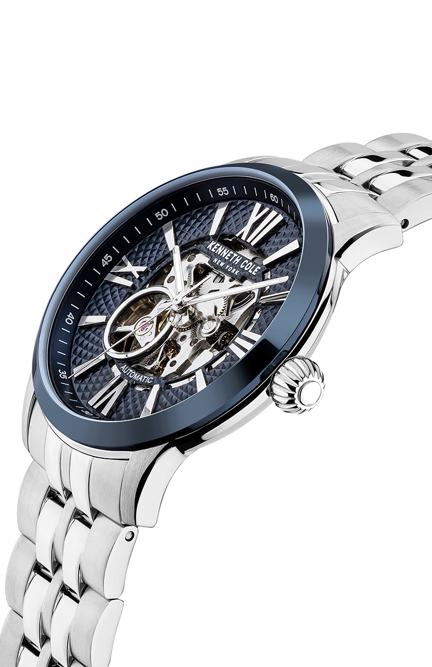 Kenneth Cole Kenneth Cole Mens Fashion Stainless Steel Automatic Watch ...