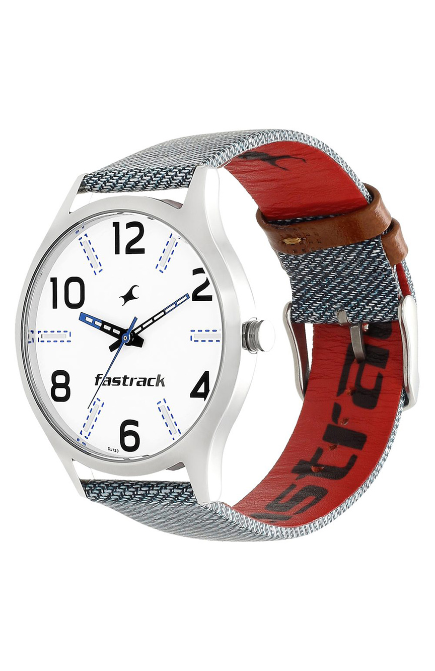 Fastrack Men's Quartz Leather | RivoliShop.com