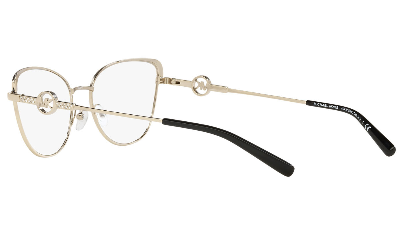 Michael Kors Women Cat Eye Rose Gold Optical Frames | RivoliShop.com