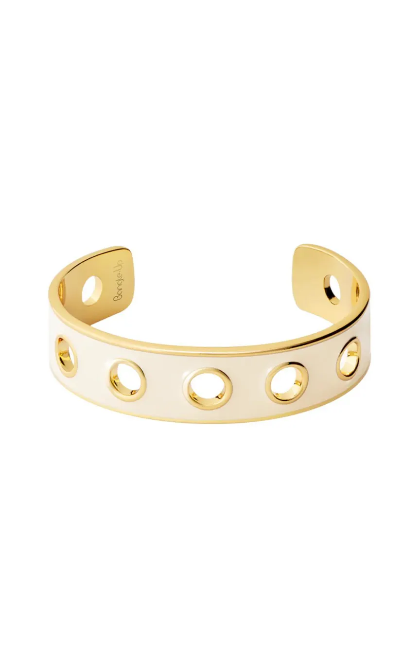 Bangle-Up Eyelet cuff Bracelet | RivoliShop.com
