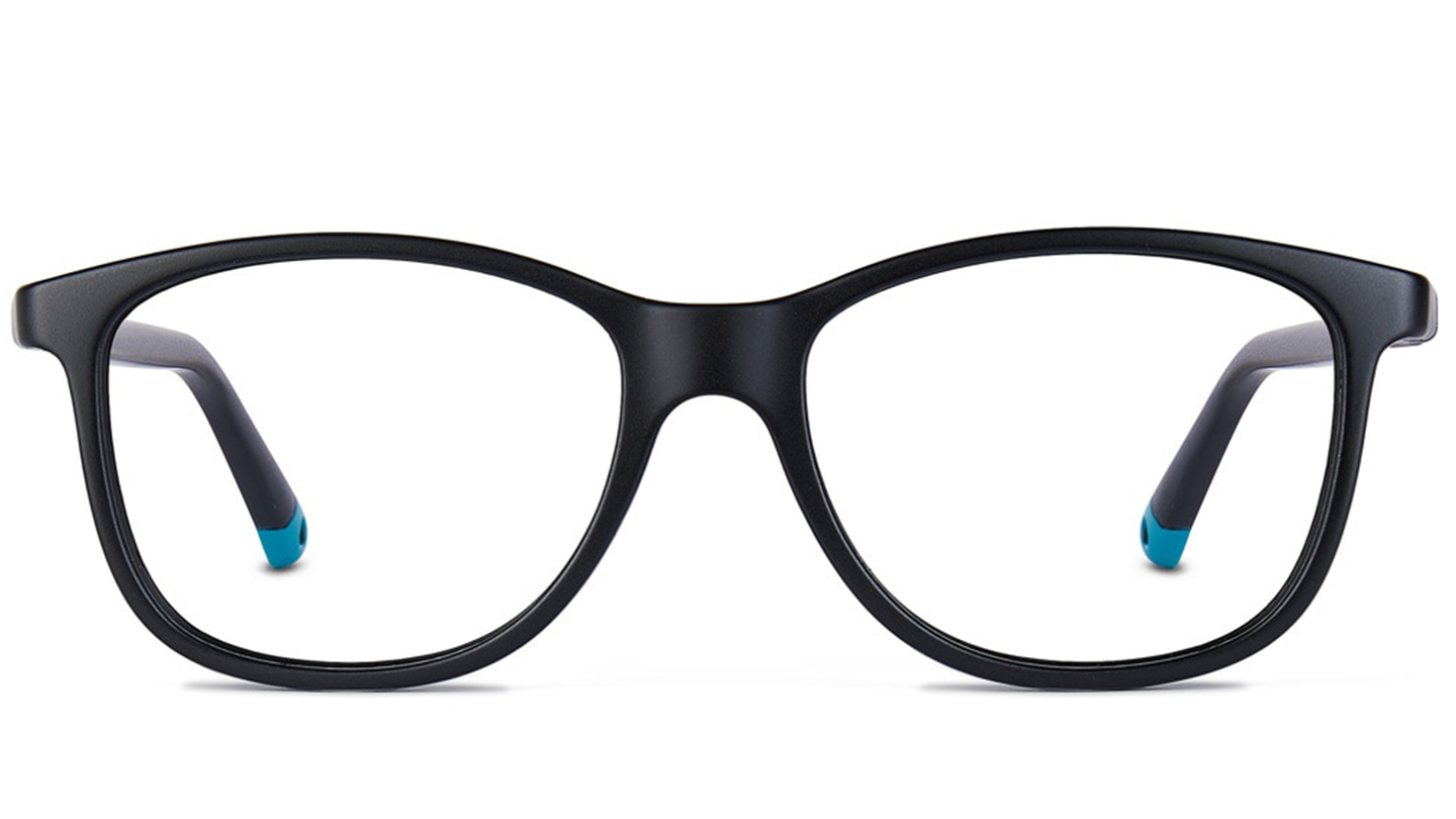 Nano Vista Boys Square Matte Black Optical Frame | RivoliShop.com