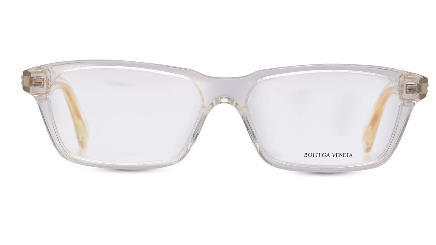 Bottega Veneta Women Rectangle Havana Eyeglass