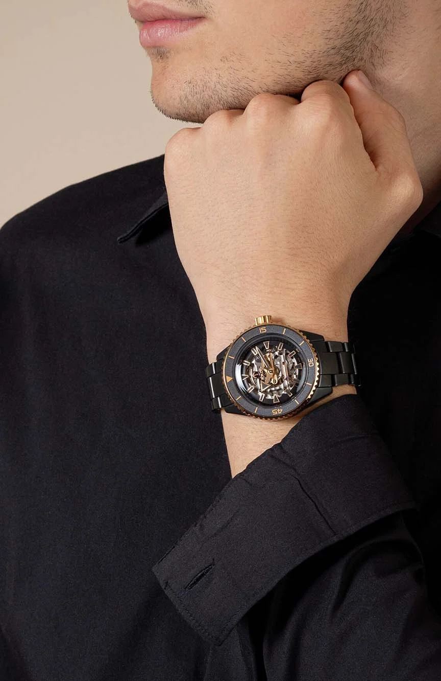 Rado Captain Cook High-Tech Ceramic Skeleton | RivoliShop.com