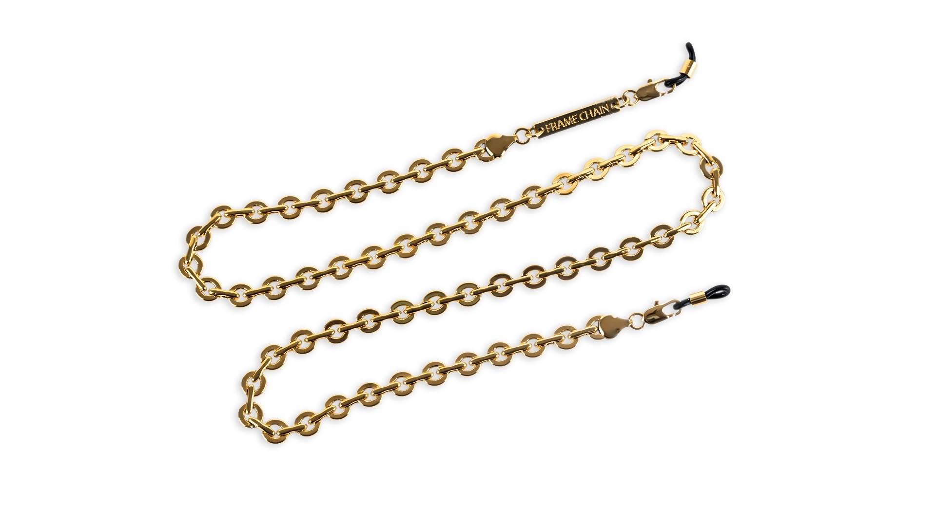Frame Chain Frame Chain Tony In Yellow Gold | RivoliShop.com