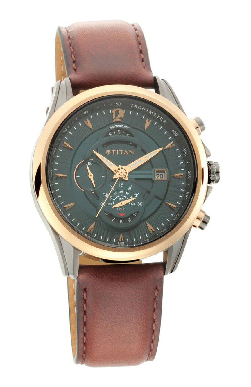 Titan Men's Maritime Pro Lateen Sail Chronograph Watch | RivoliShop.com