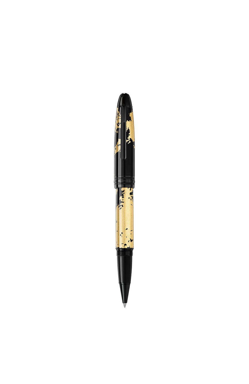 Montblanc Meisterstuck Solitaire Calligraphy Gold Leaf Rollerball ...