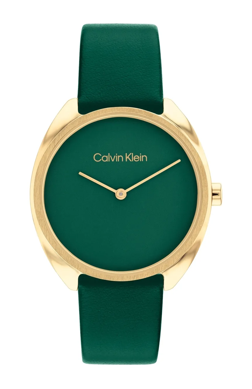 Calvin Klein CALVIN KLEIN WOMENS QUARTZ LEATHER WATCH 25200273 RivoliShop
