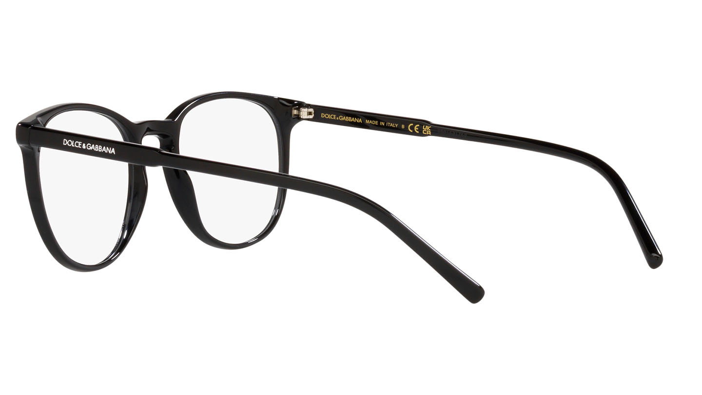 Dolce and Gabbana Men Phantos Black Optical Frames | RivoliShop.com