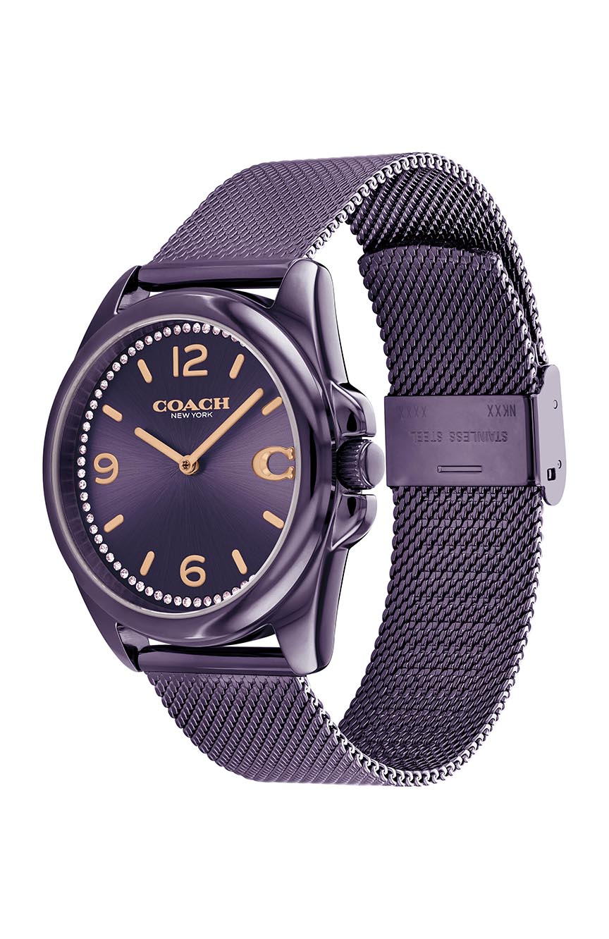 Coach COACH WOMENS QUARTZ STAINLESS STEEL WATCH - 14504145 | RivoliShop.com