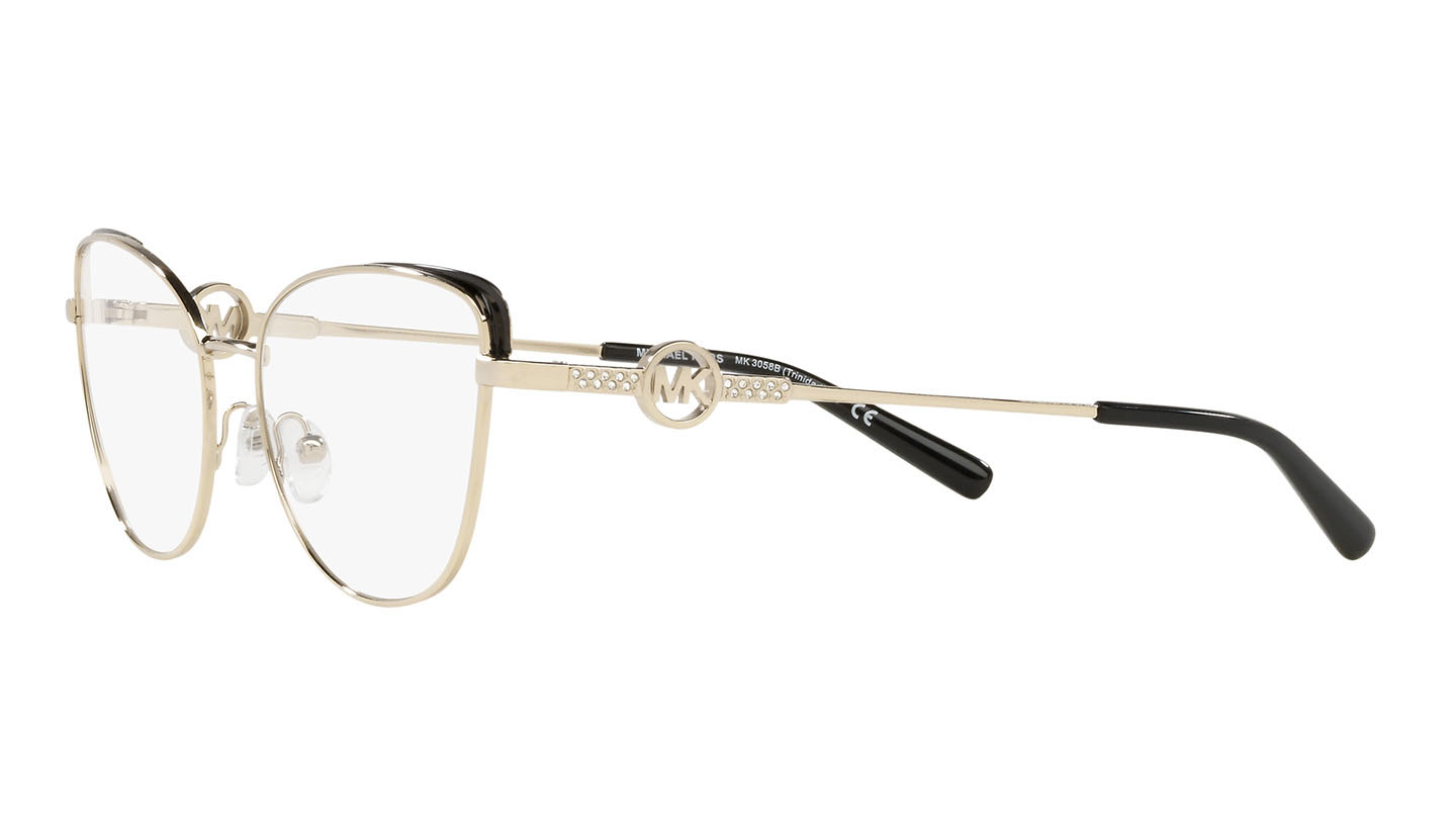 Michael Kors Women Cat Eye Rose Gold Optical Frames | RivoliShop.com