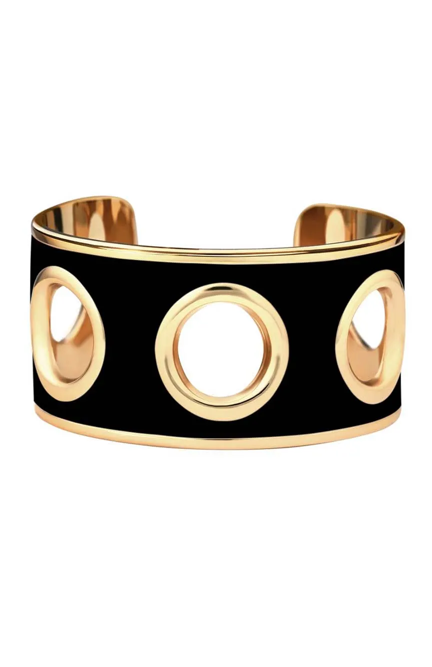 Bangle-Up Eyelet cuff Bracelet | RivoliShop.com