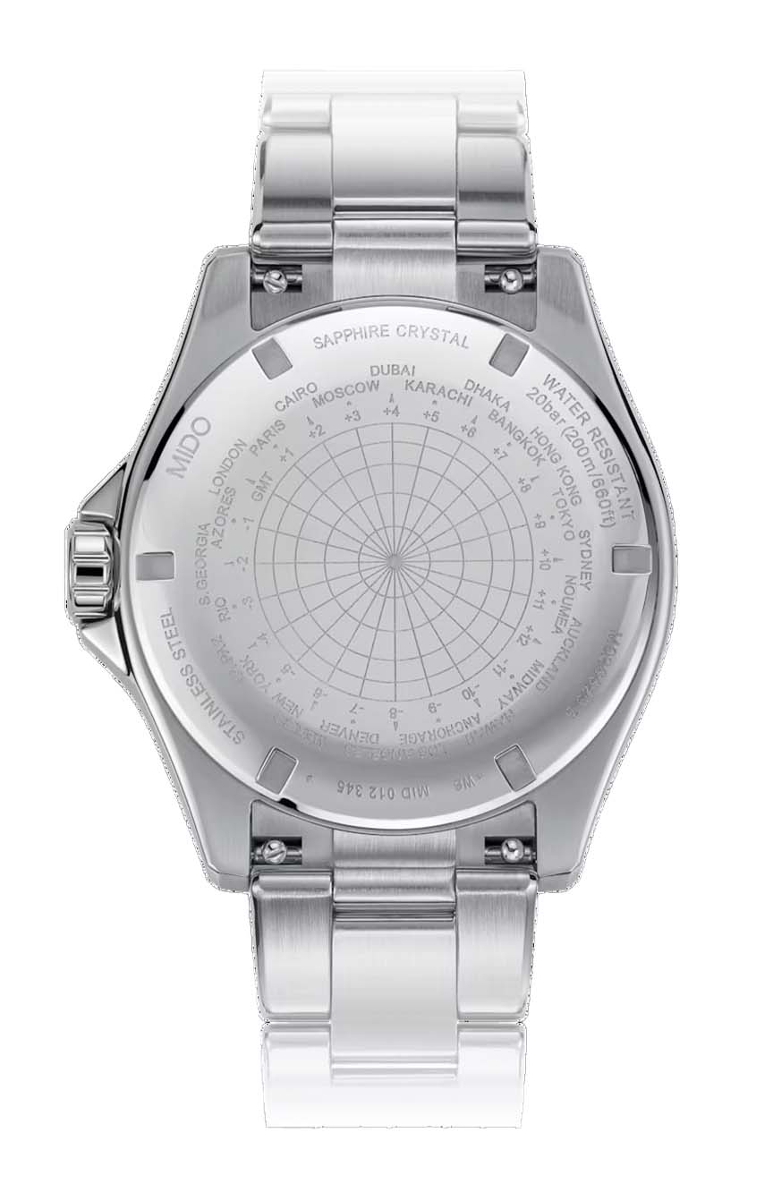 Mido OS CAPTAIN/BGR/A/STEEL/BLUE DIAL | RivoliShop.com