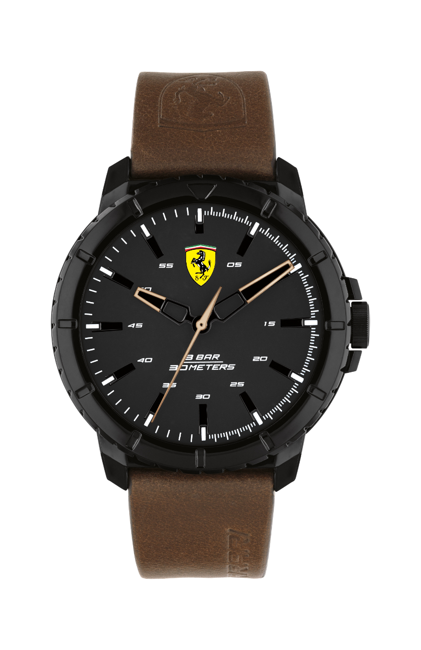 Scuderia Ferrari Men's Quartz Leather | RivoliShop.com