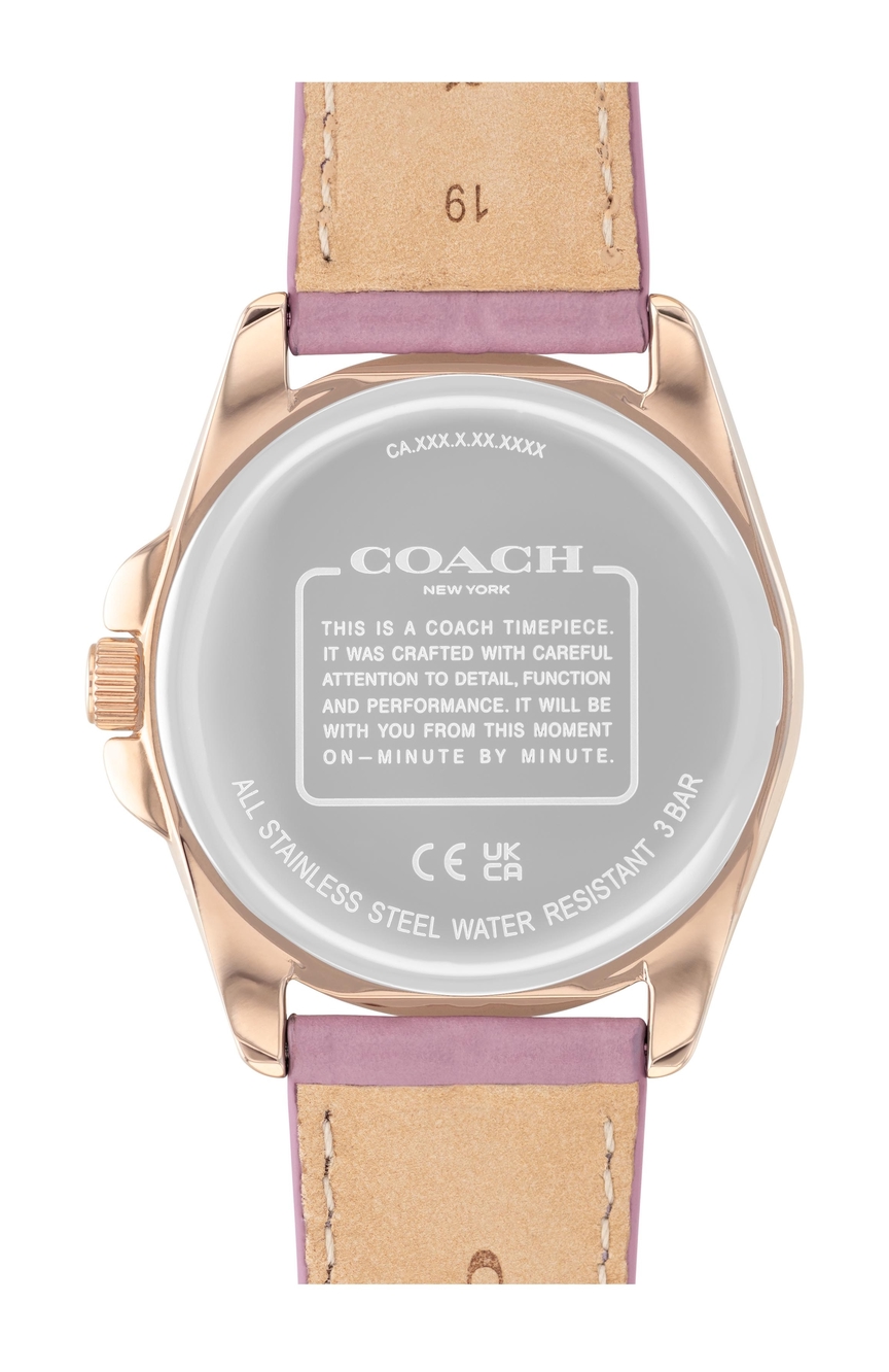 Coach COACH WOMENS QUARTZ CALFSKIN LEATHER WATCH - 14504163 ...