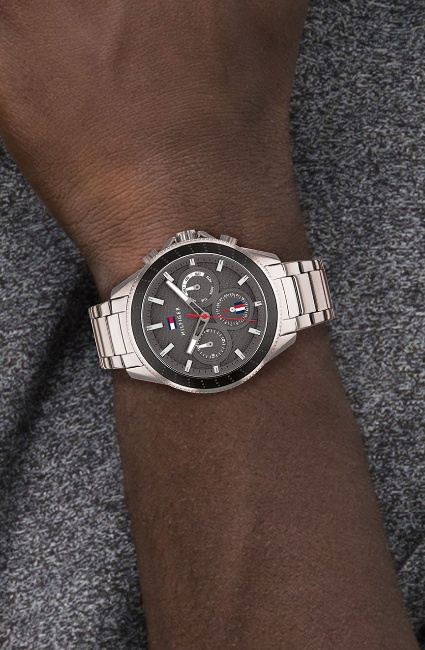 Tommy Hilfiger Mens Quartz Stainless Steel Watch | RivoliShop.com