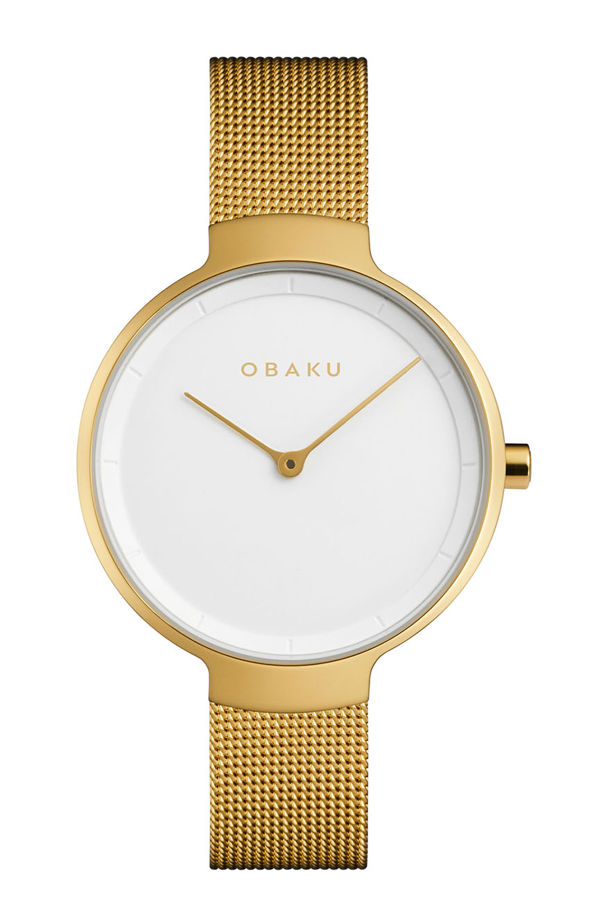 Obaku Women Analog Stainless Steel Watch | RivoliShop.com