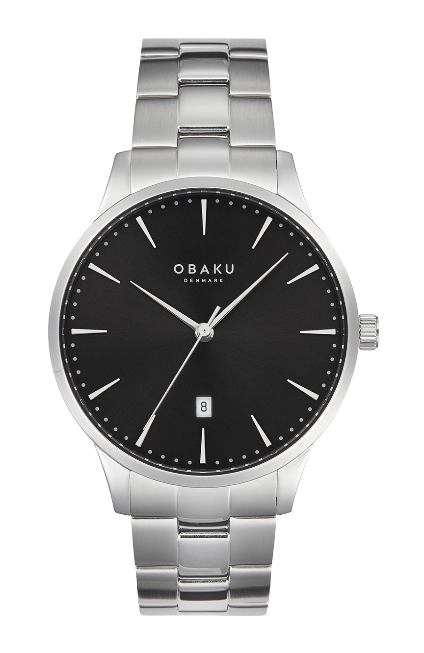 Obaku Men Analog Stainless Steel Watch | RivoliShop.com